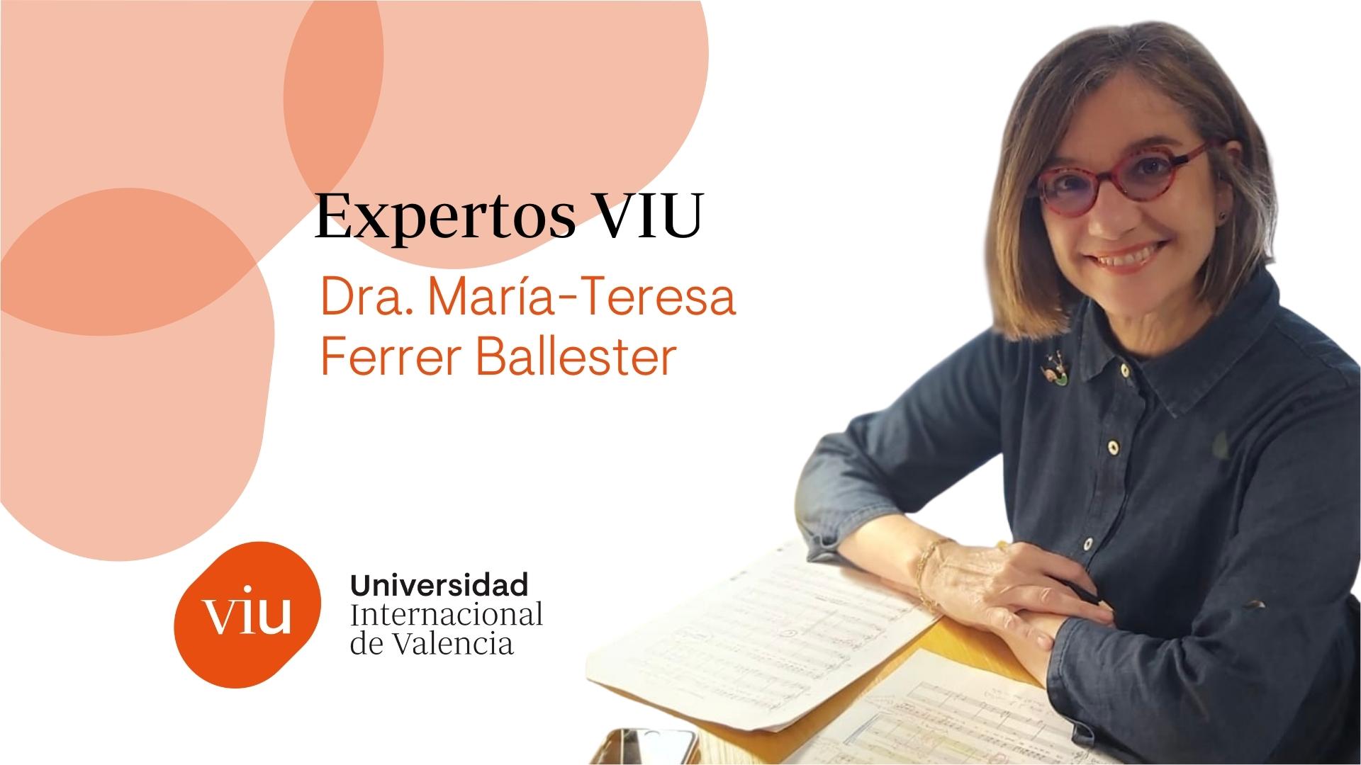 La Dra. María-Teresa Ferrer Ballester obtiene una beca BEST para realizar una estancia de ...